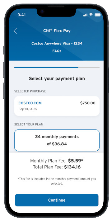 Citi Flex Pay with Costco | Citi.com