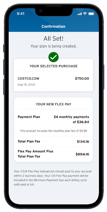 Citi Flex Pay with Costco | Citi.com